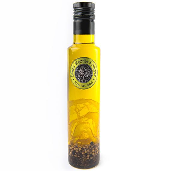 WV Lemon Myrtle & Pepper Olive Oil - 250ml – Cook & Co